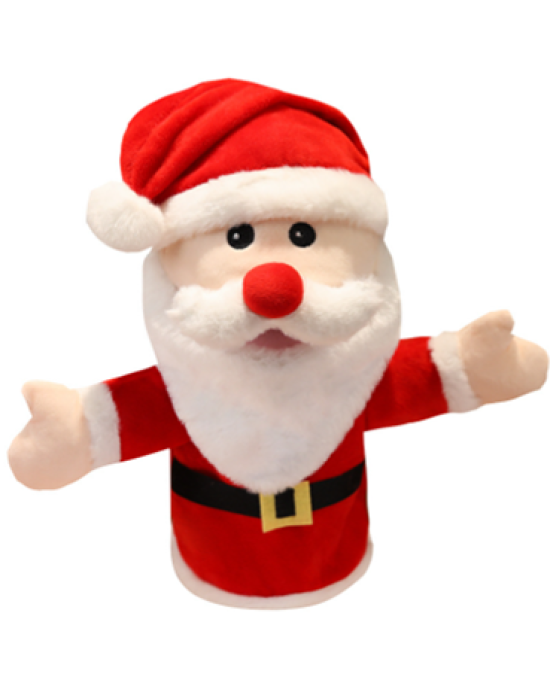 Santa Claus Hand Doll Performance Puppet Props