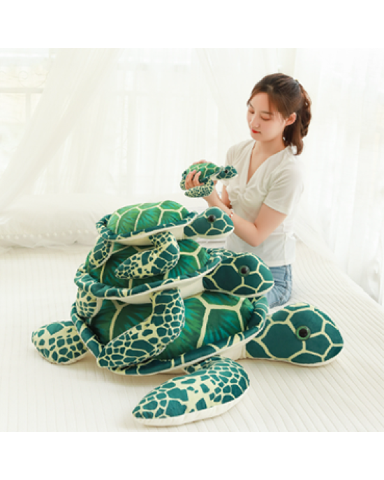 Giant Realistic Sea Turtle Soft Stuffed Plush Toy