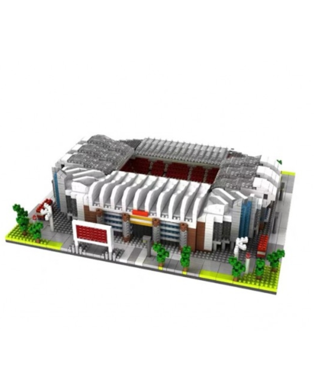 Manchester United F.C. Old Trafford Stadium Building Blocks Toy Set