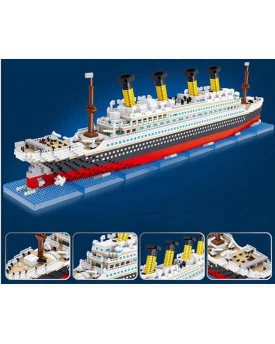 RMS Titanic Building Blocks Toy Set