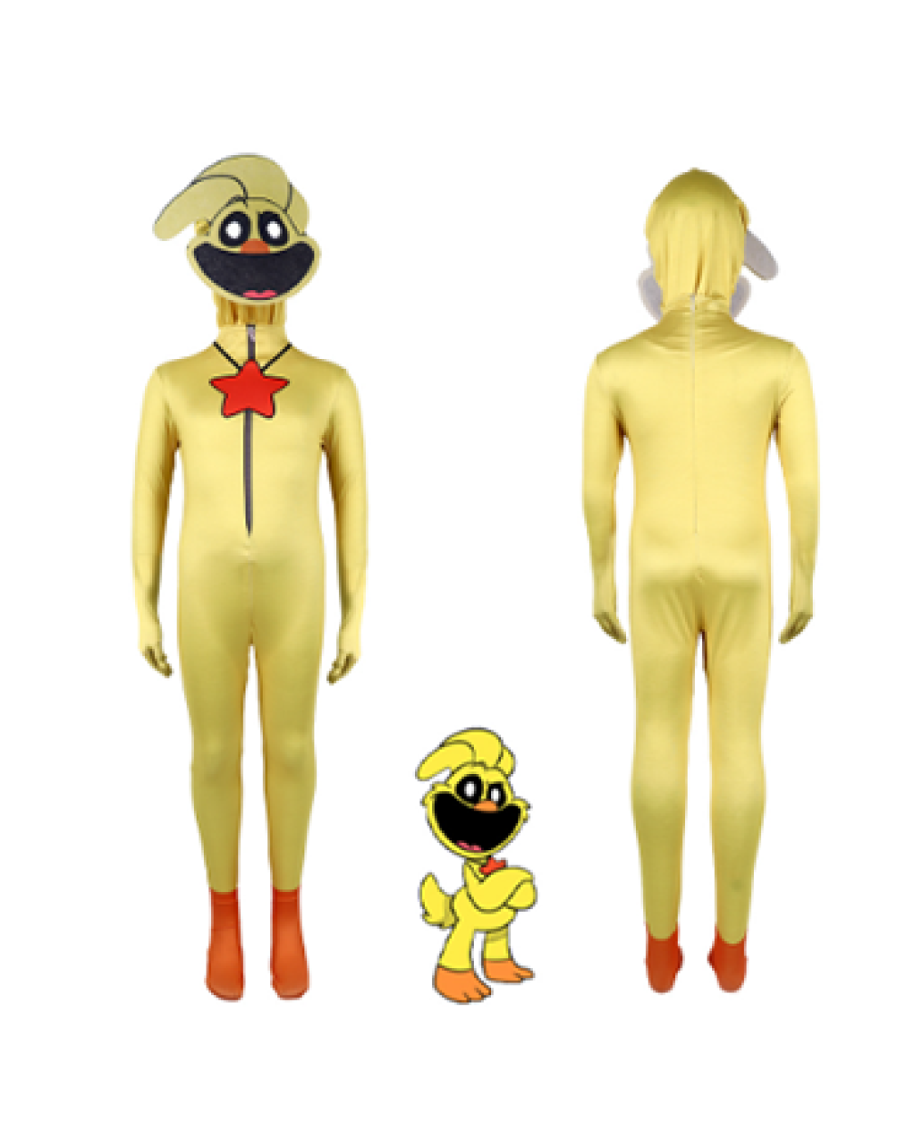 Poppy Playtime Chapter 3 Smiling Critters Costume Kickin Chicken