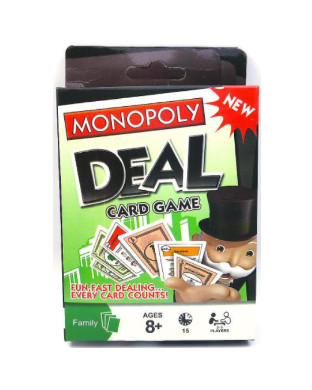 Monopoly Deal Quick-Playing Card Game