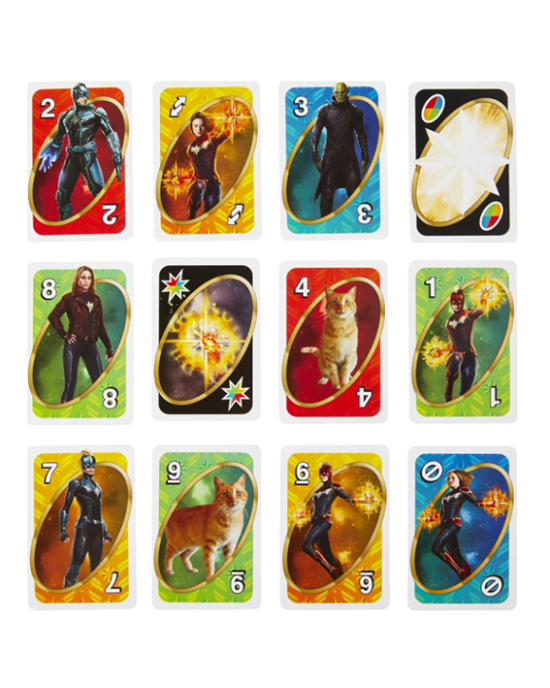 UNO Marvel Avengers Card Game