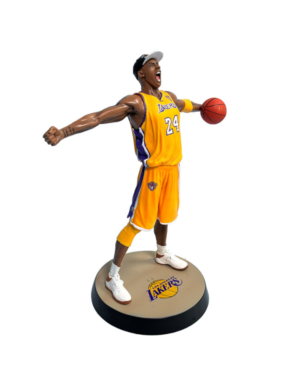 Kobe Bryant Open Arms Roars Action Figure 33cm - Yellow